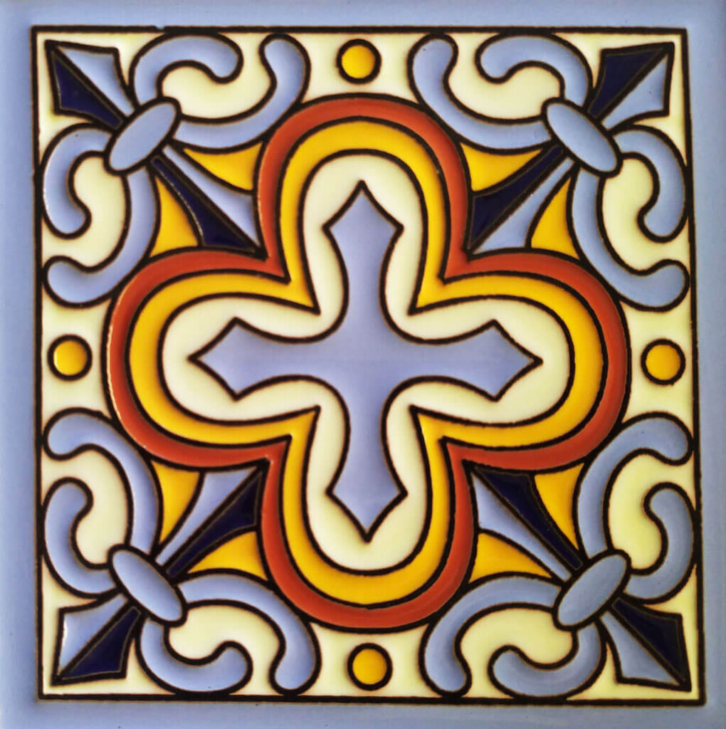 Flor De Liz - Mundo de Azulejos